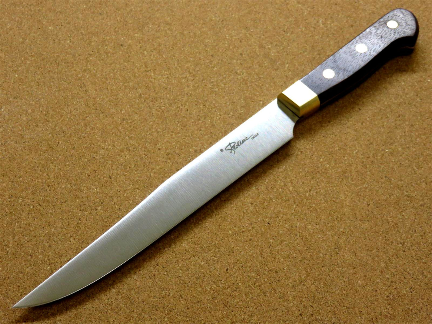Japanese Kitchen Carving Knife 200mm 7.9 inch Slicing meat Roast beef ...