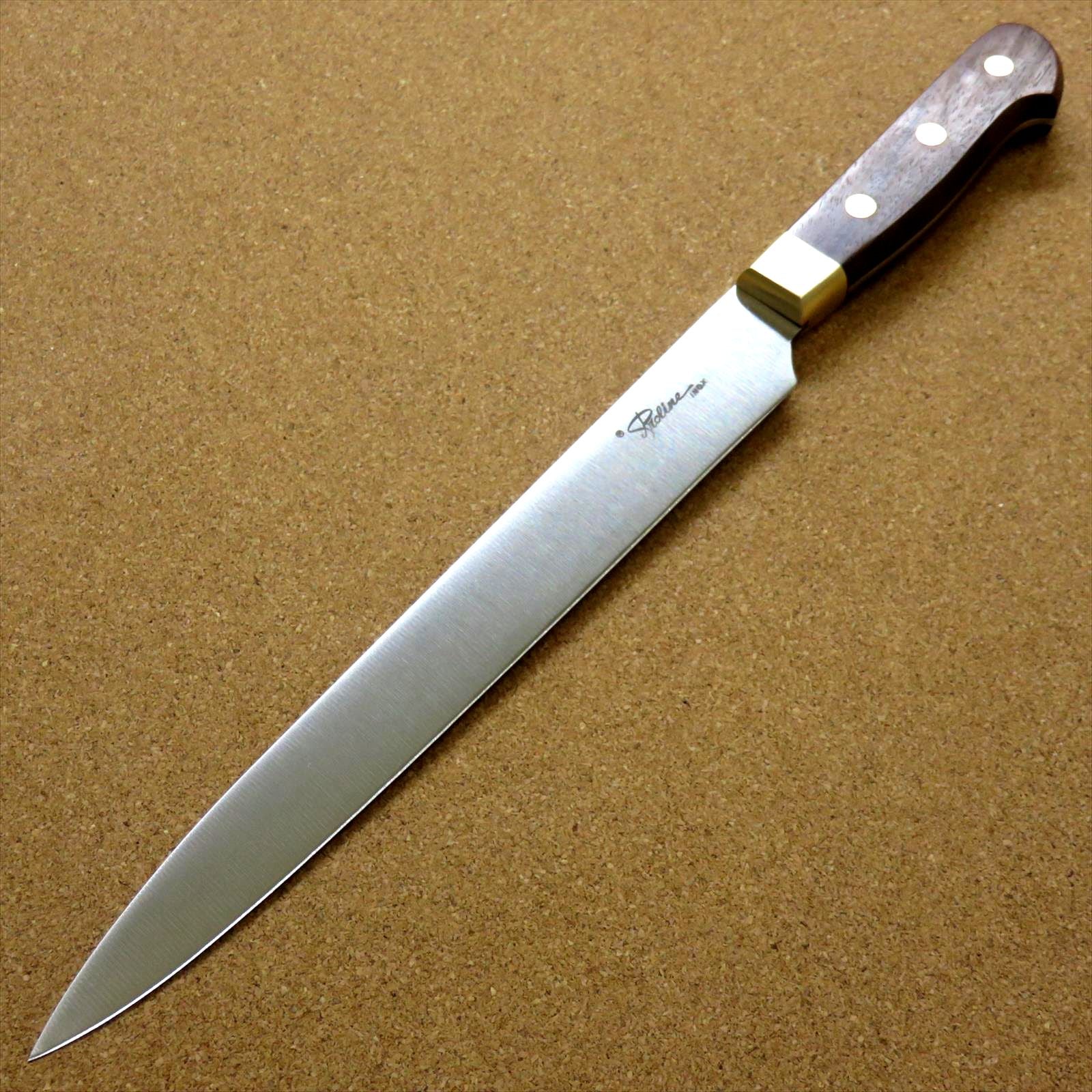 Japanese Kitchen Slicing Knife 230mm 9 inch Cutting meat fish ham SEKI ...
